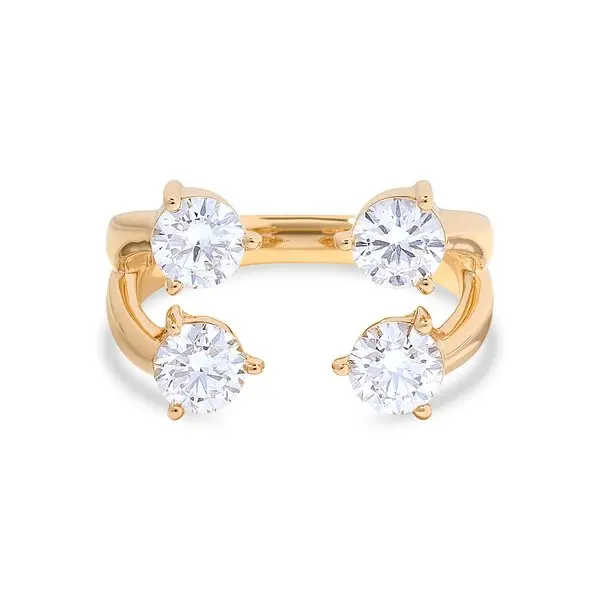 Elle Perahia Alila Diamond Ring - 14 Kt Yellow Gold