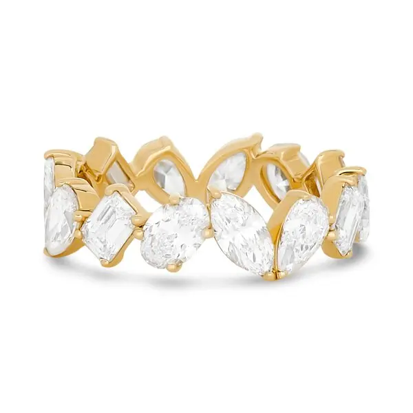 Elle Perahia Diamond Ring - 14 Kt Yellow Gold