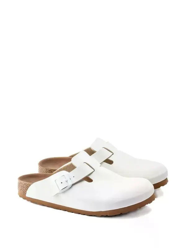 BIRKENSTOCK Boston Vegan Mules - White