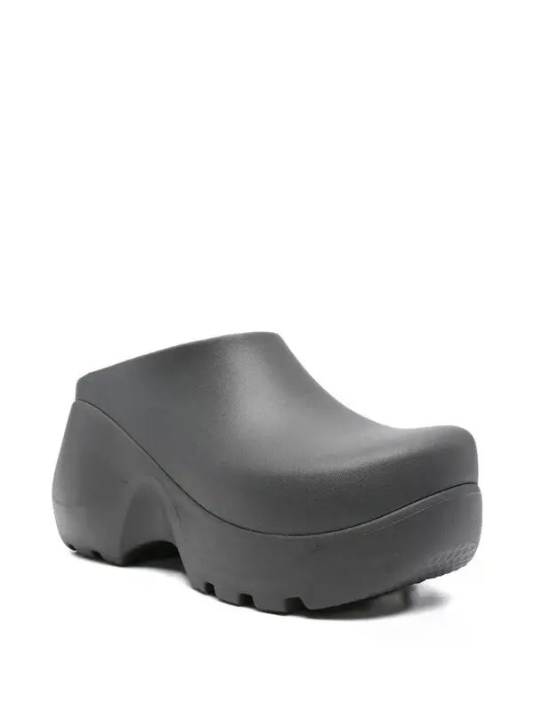 CROCS Platform Clog Slides