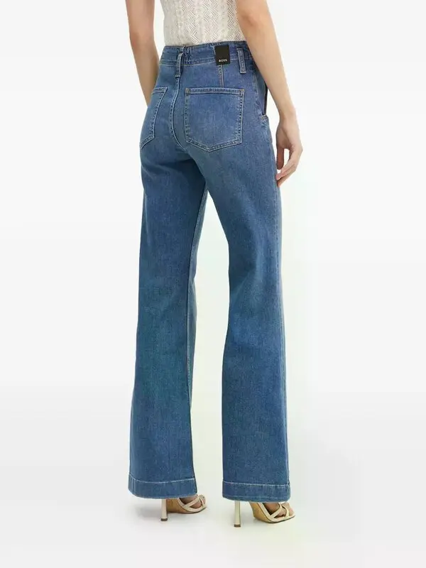 BOSS High-waisted Flare Jeans