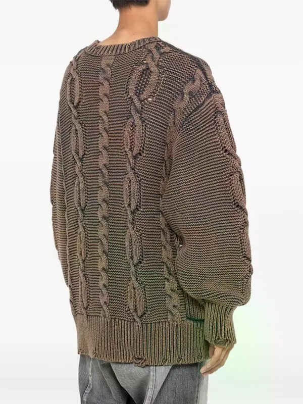 KAMIYA Cable Knit Pullover