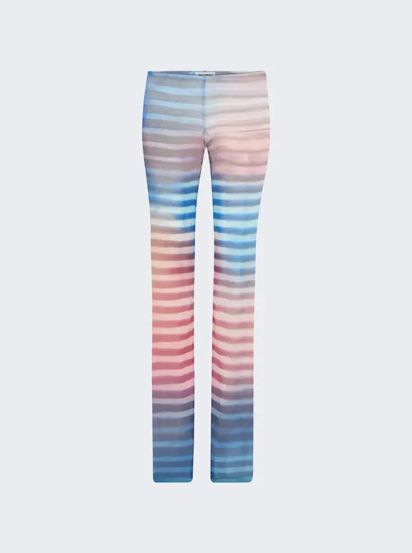 JEAN PAUL GAULTIER Mesh Trousers - Blue