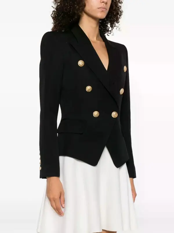 Balmain Double-breasted Wool Jacket