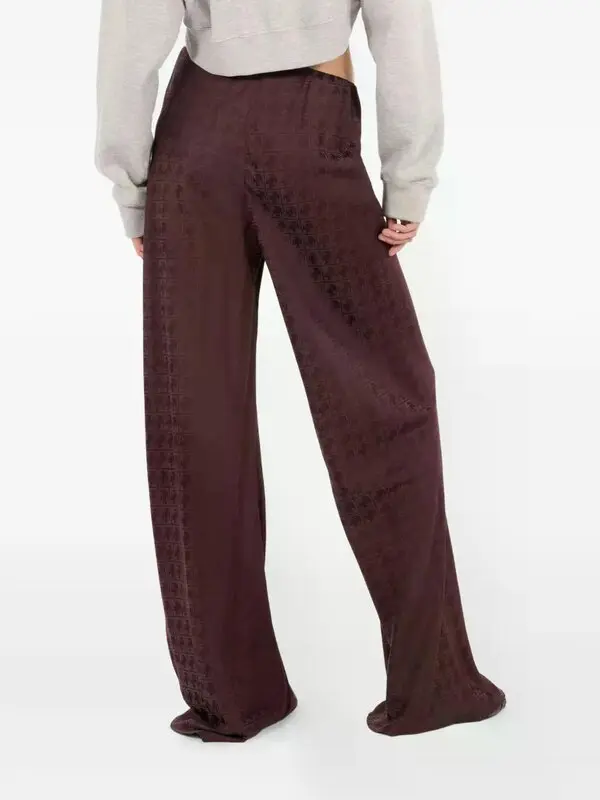 Roberto Cavalli Monogram Drawstring Trousers