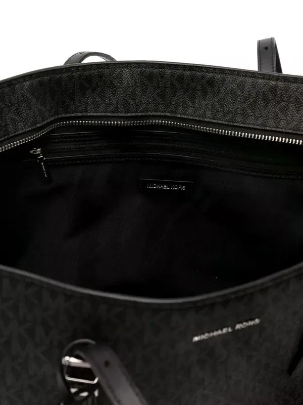 Michael Kors Quinn Signature Logo Tote - Black