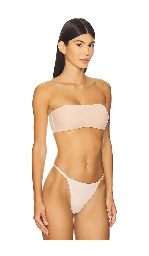 Cosabella Free Cut Bandeau Bra In Nude