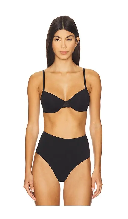 KAT THE LABEL Sabrina Underwire Bra - Black