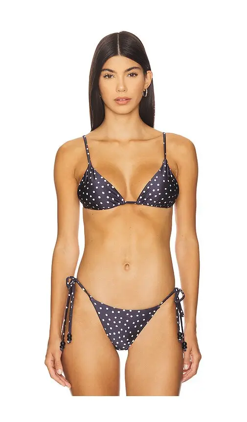 Devon Windsor Emerson Bikini Top - Dot
