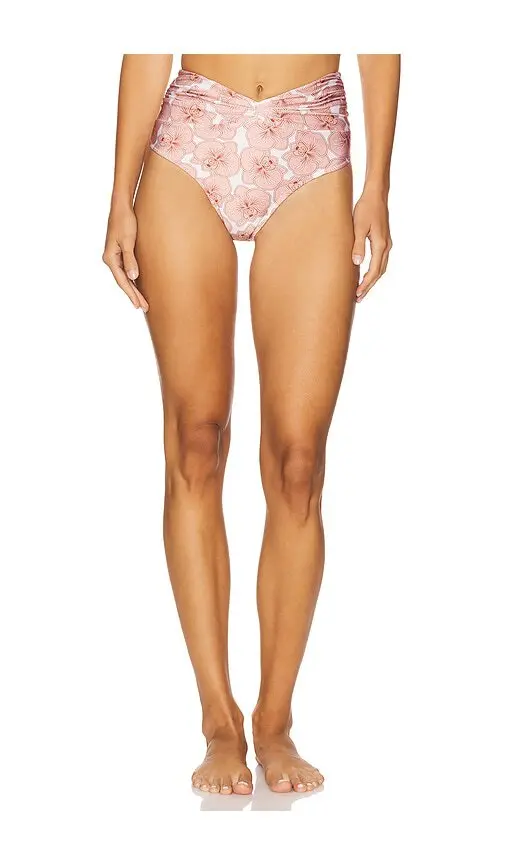SHANI SHEMER Tiziana Bikini Bottom - Pink Print