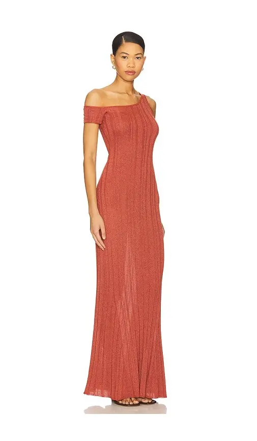 AFRM Hoda Dress - Rust