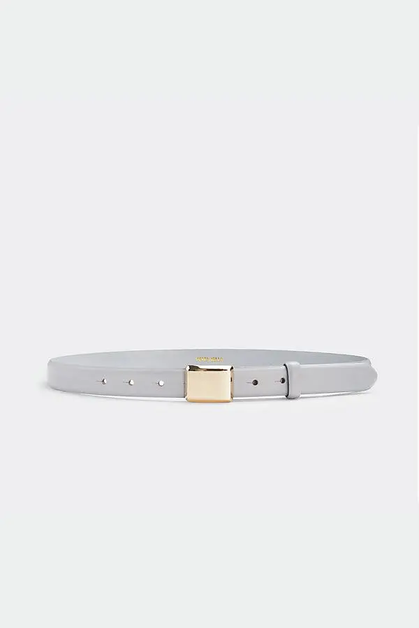 SEVEN HILLS Soho Leather Belt - Sky