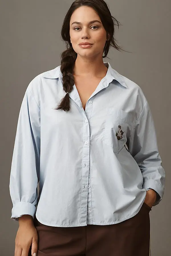 Maeve The Shrunken Bennet Buttondown Shirt - Dog