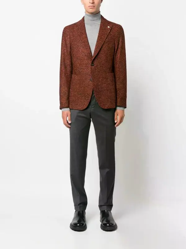 PT TORINO Mid-rise Tailored Trousers