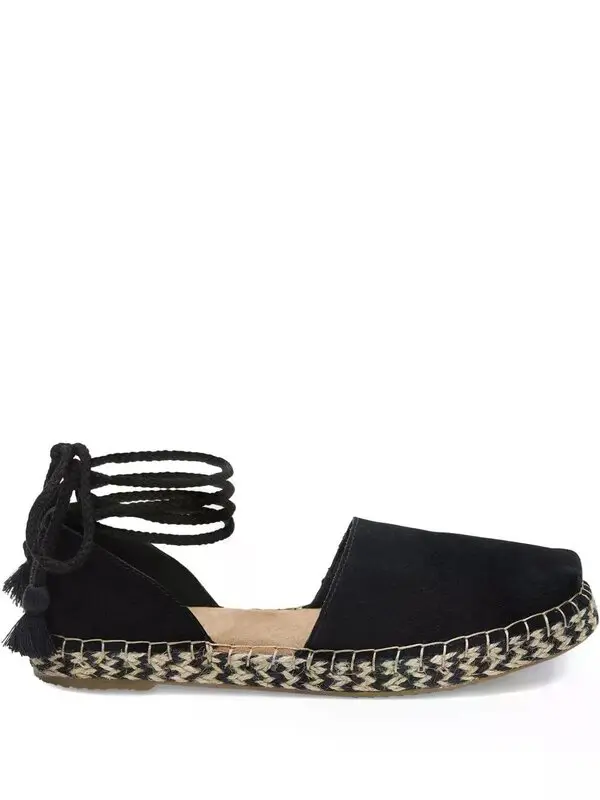 Toms Katalina Lace-up Espadrilles - Black