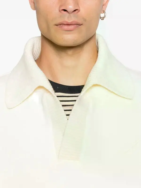 Jacquemus Polo-neck Ribbed Sweater