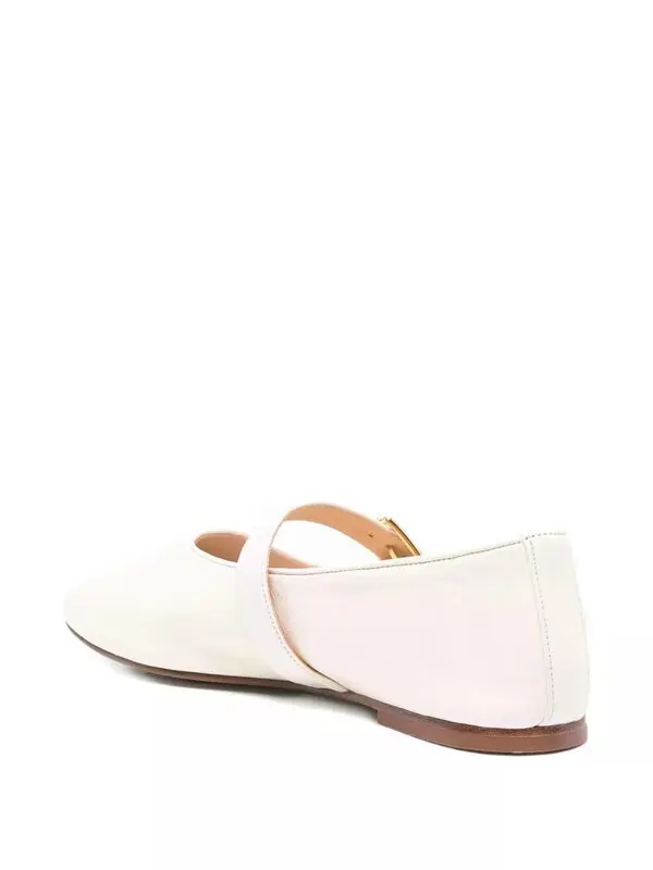 Dear Frances Balla Leather Ballet Flats