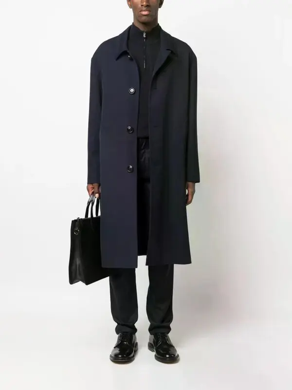 Zegna Logo-patch Slim-fit Trousers