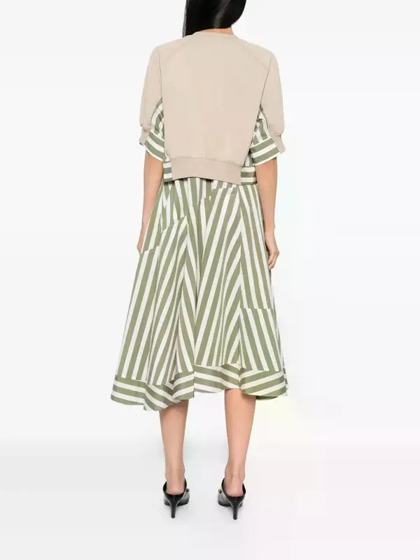 3.1 Phillip Lim Striped Combo Dress