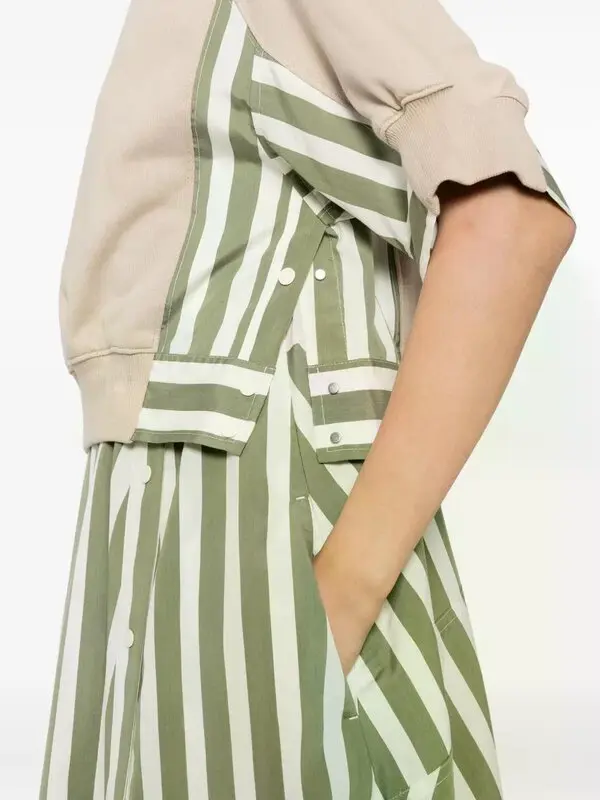 3.1 Phillip Lim Striped Combo Dress