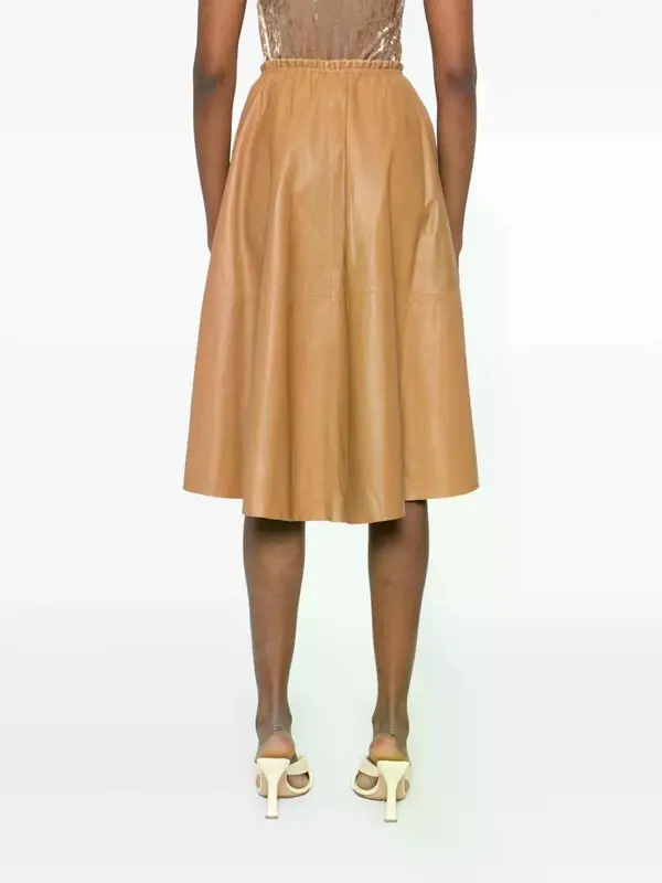 FORTE_FORTE Leather Skirt