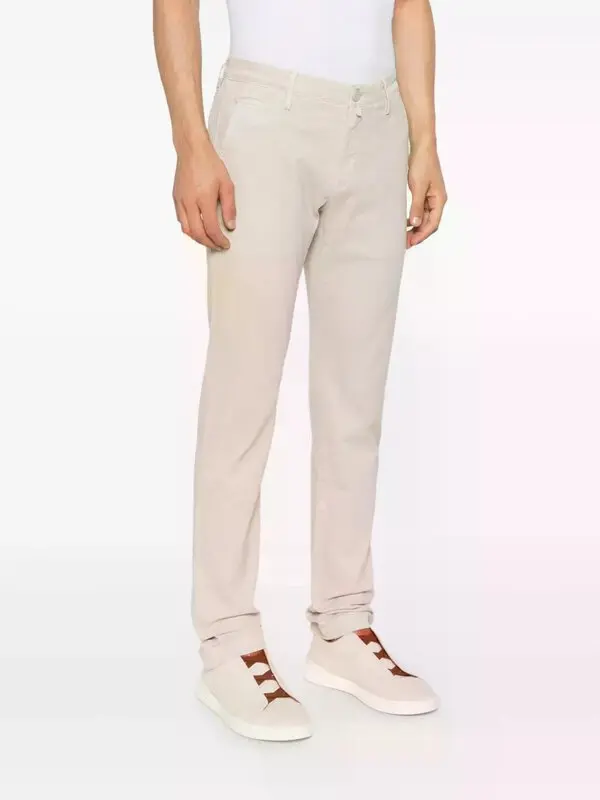 Jacob Cohen Straight-leg Trousers - Neutrals