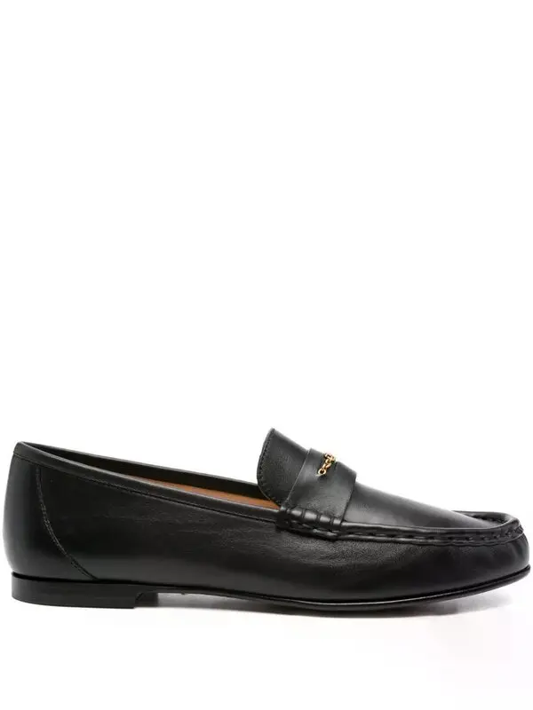 Chloé Leather Penny Loafers