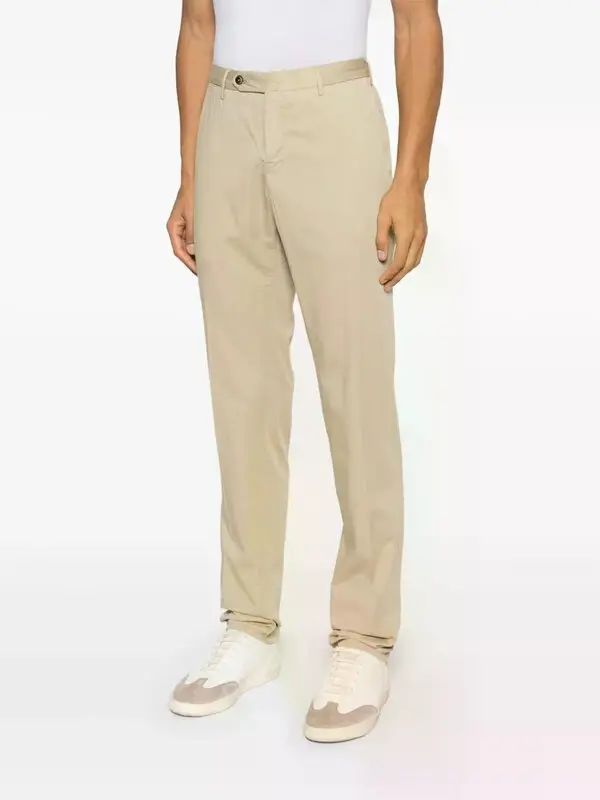 PT TORINO Tapered Chino Trousers - Neutrals