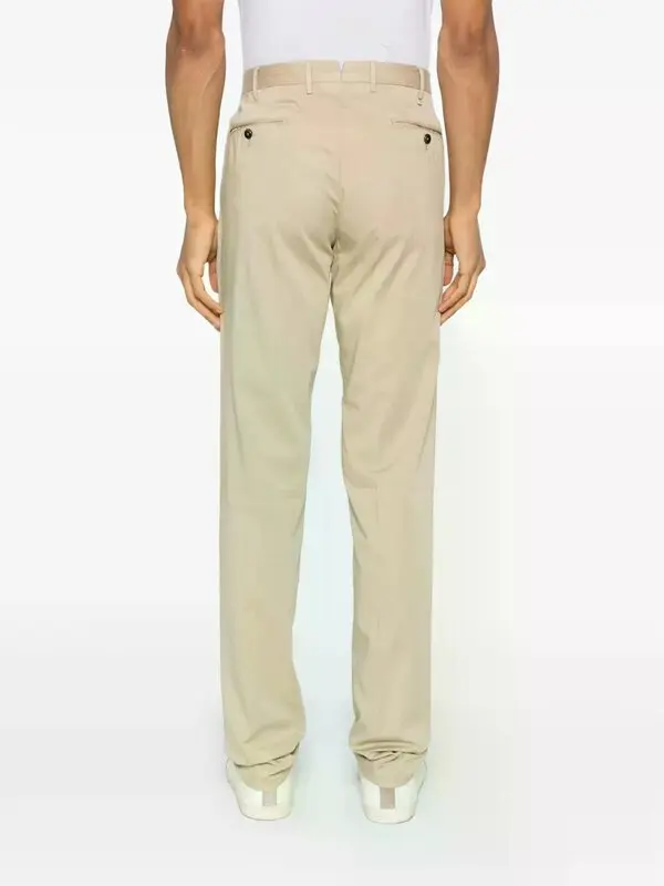 PT TORINO Tapered Chino Trousers - Neutrals