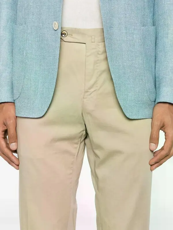 PT TORINO Tapered Chino Trousers - Neutrals