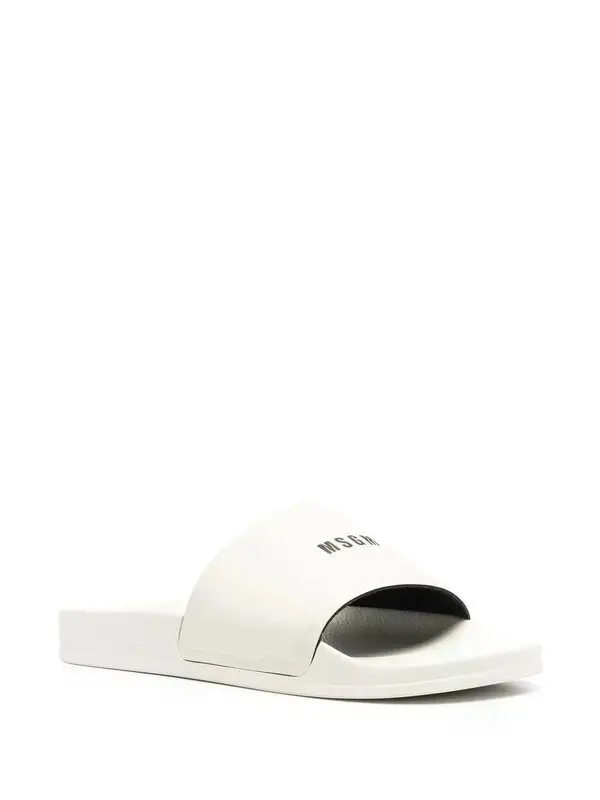 MSGM Logo-print Sliders