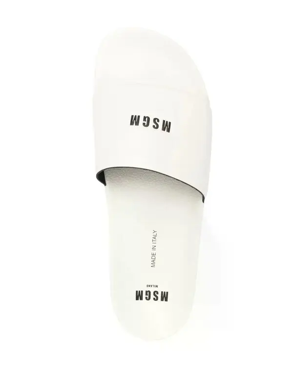 MSGM Logo-print Sliders