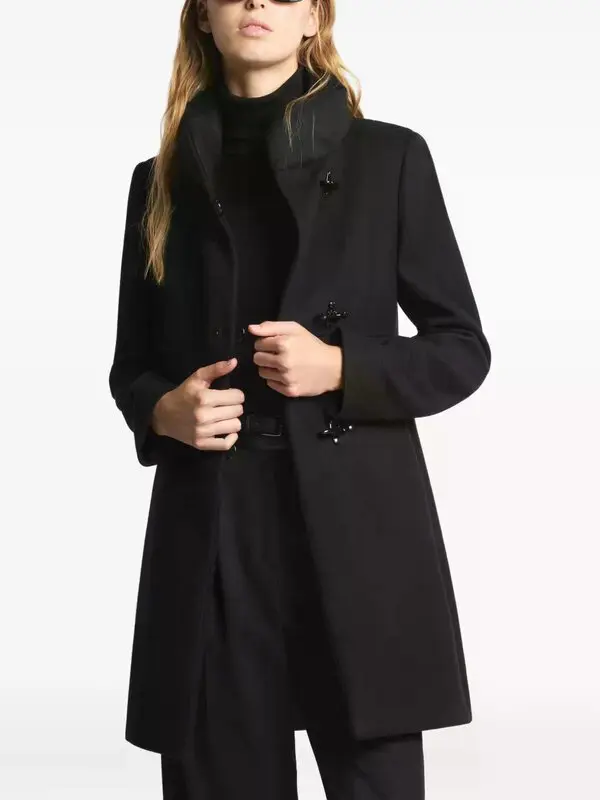 FAY Toggle-fastening High-neck Coat