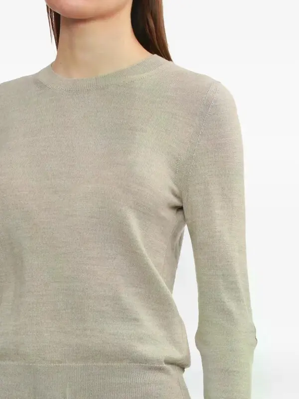 MAISON MARGIELA Crew Neck Sweater With Elbow Patches
