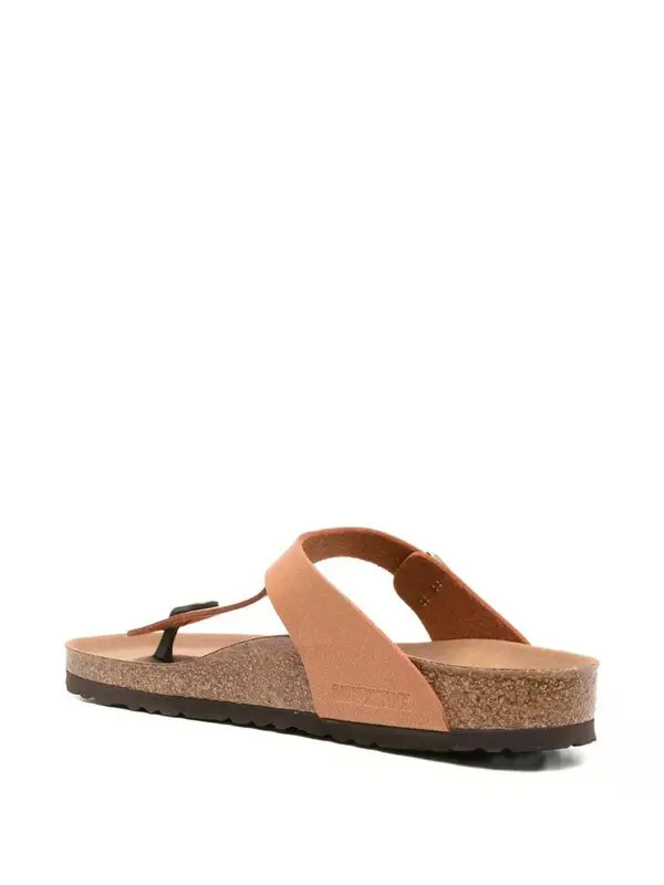 BIRKENSTOCK Gizeh Buckle Sandals - Brown