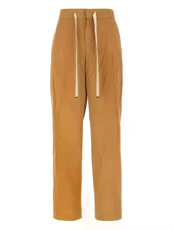 PT TORINO Drawstring Welt-pocket Trousers