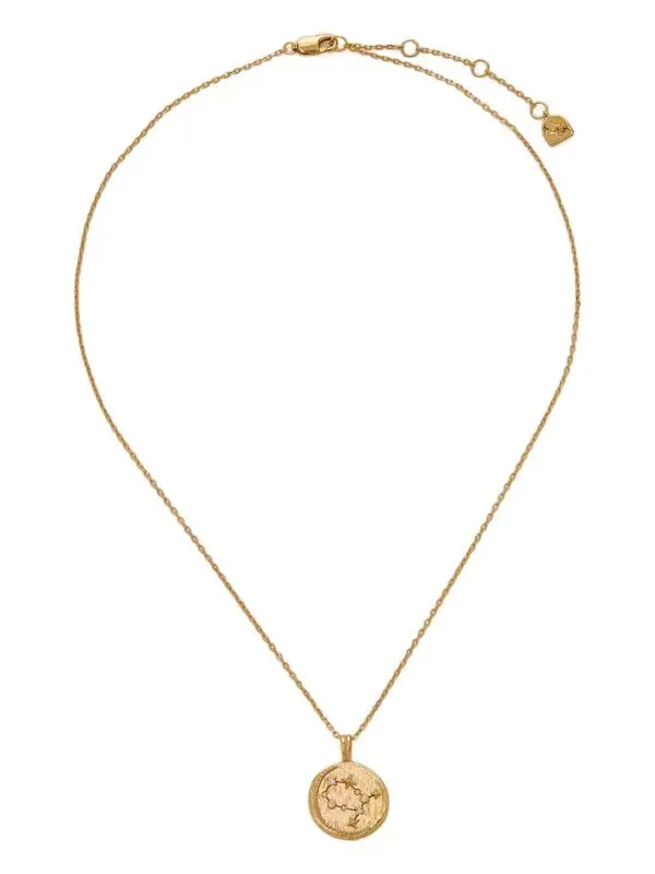 ASTRID & MIYU Gemini Zodiac Pendant Necklace