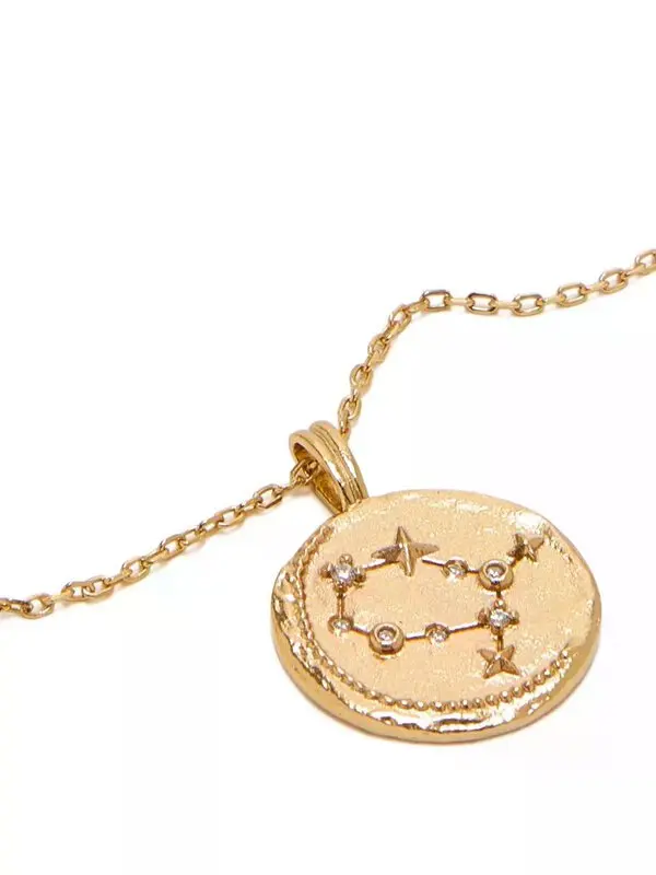 ASTRID & MIYU Gemini Zodiac Pendant Necklace