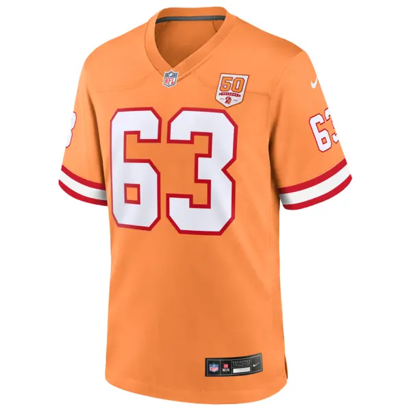 Nike Lee Roy Selmon Tampa Bay Buccaneers 50th Anniversary Nfl Game Jersey - Orange