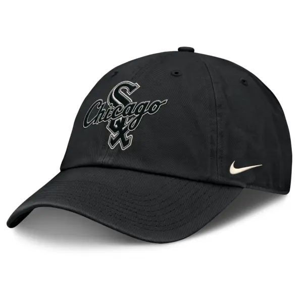 Nike Chicago White Sox Statement Club Mlb Adjustable Hat - Black
