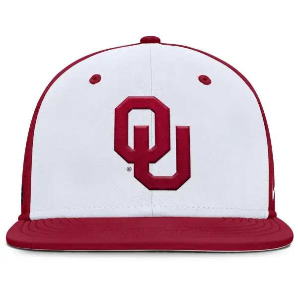 Nike Oklahoma Sooners Dugout True Fitted Hat - White