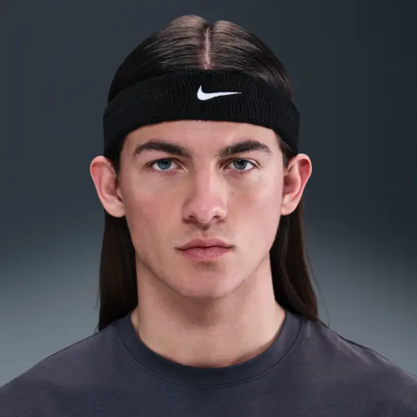 Nike Swoosh Classic Headband - Black