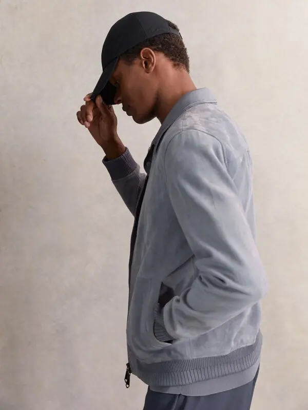 REISS Brogan Embroidered Logo Baseball Cap