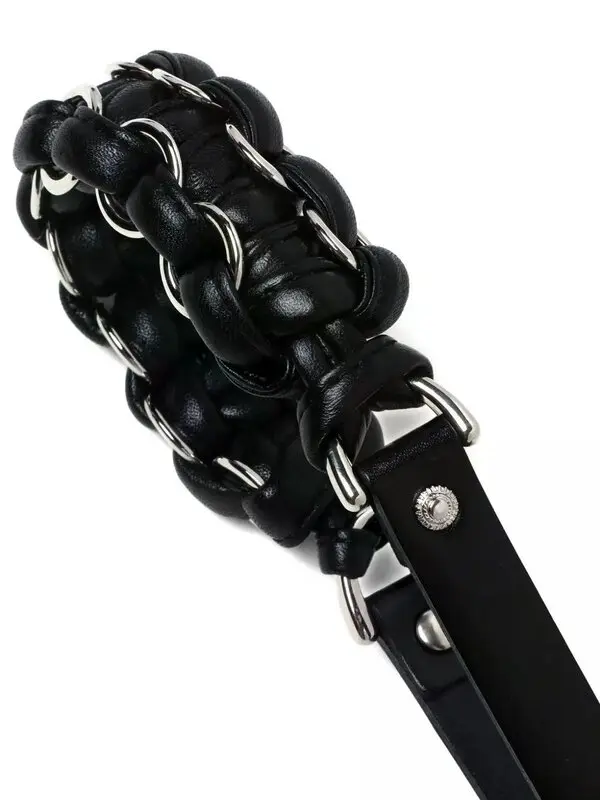 Toga Leather Phone Strap - Black