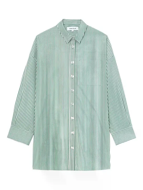 ENFOLD Striped Shirt