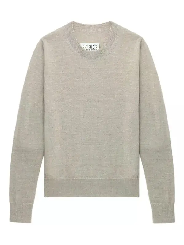 MAISON MARGIELA Elbow-patch Crew-neck Sweater