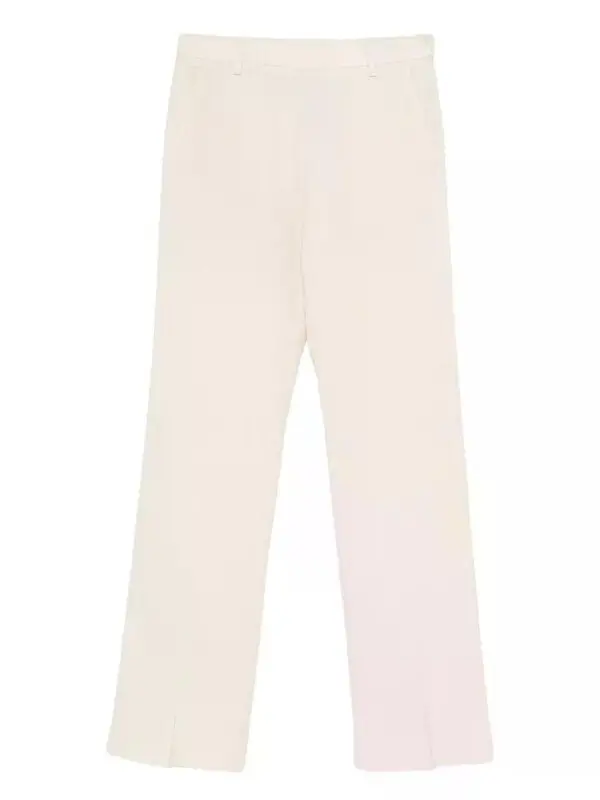 FORTE_FORTE Pleated Straight-leg Trousers