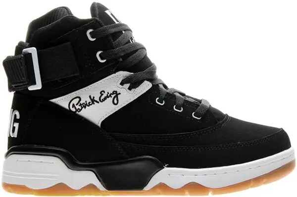 EWING ATHLETICS 33 Hi Sneakers - Black/white/gum