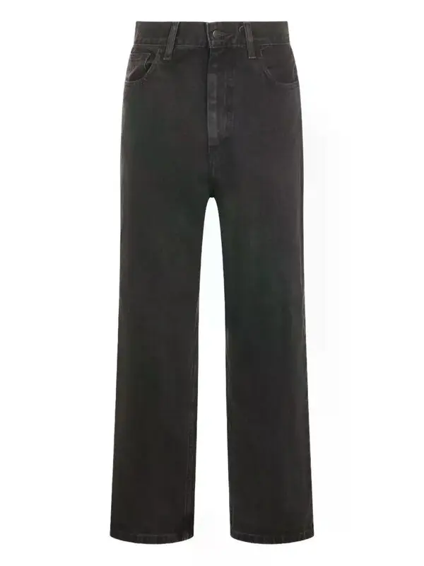 Carhartt Work In Progress Brandon Stonewashed Trousers - Black