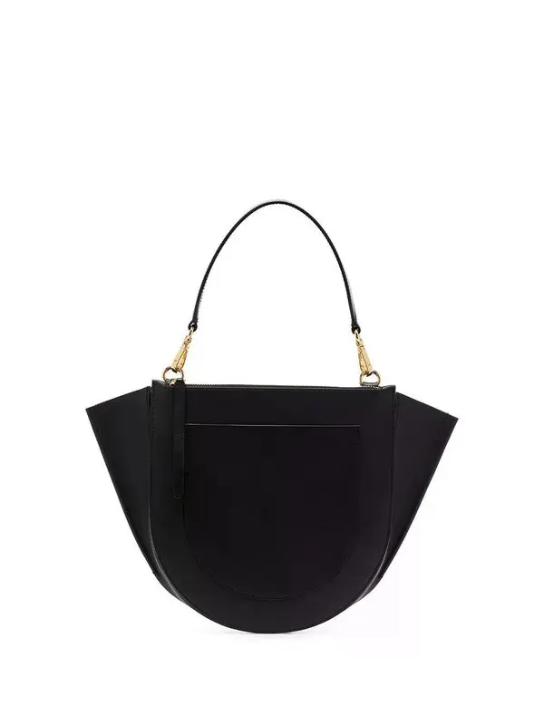 WANDLER Hortensia Medium Tote Bag - Black